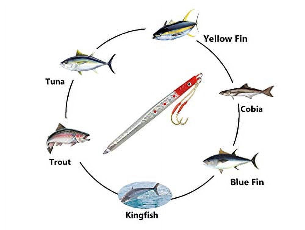 Speed Knife Jigs 300g 10oz Pink 3 Pieces - Walmart.com