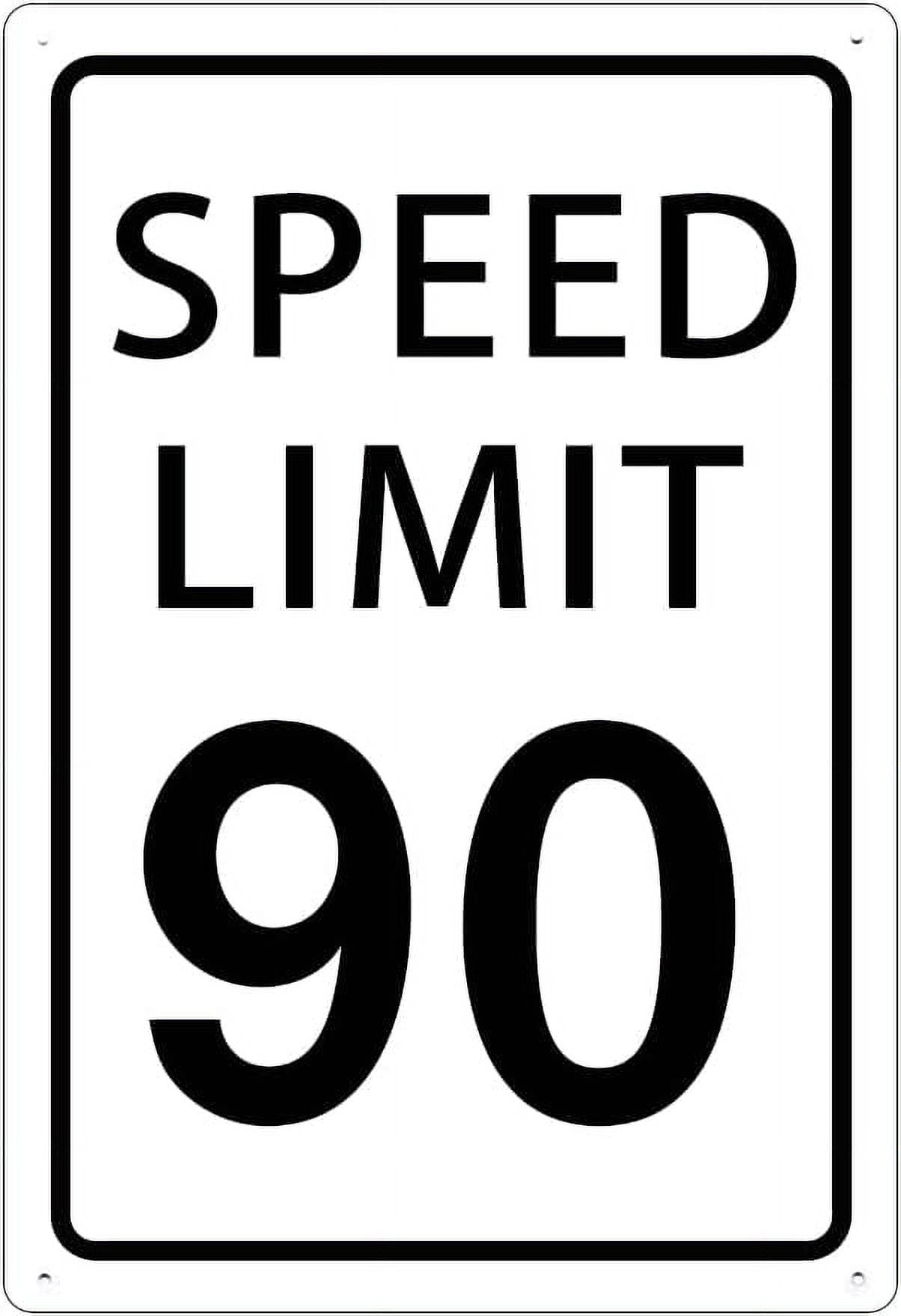 Speed Limit 10 Mph Sign, Speed Limit Signs Novelty Slow Down Sign ...