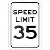 Speed Limit 40 Sign - Walmart.com
