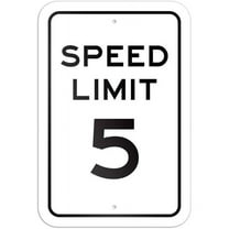 Speed Limit 40 Sign - Walmart.com