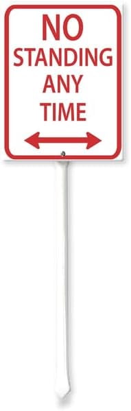 Speed Limit 50 Sign with Stake | 21.6" Tall Sign & Stake Kit Sign For ...