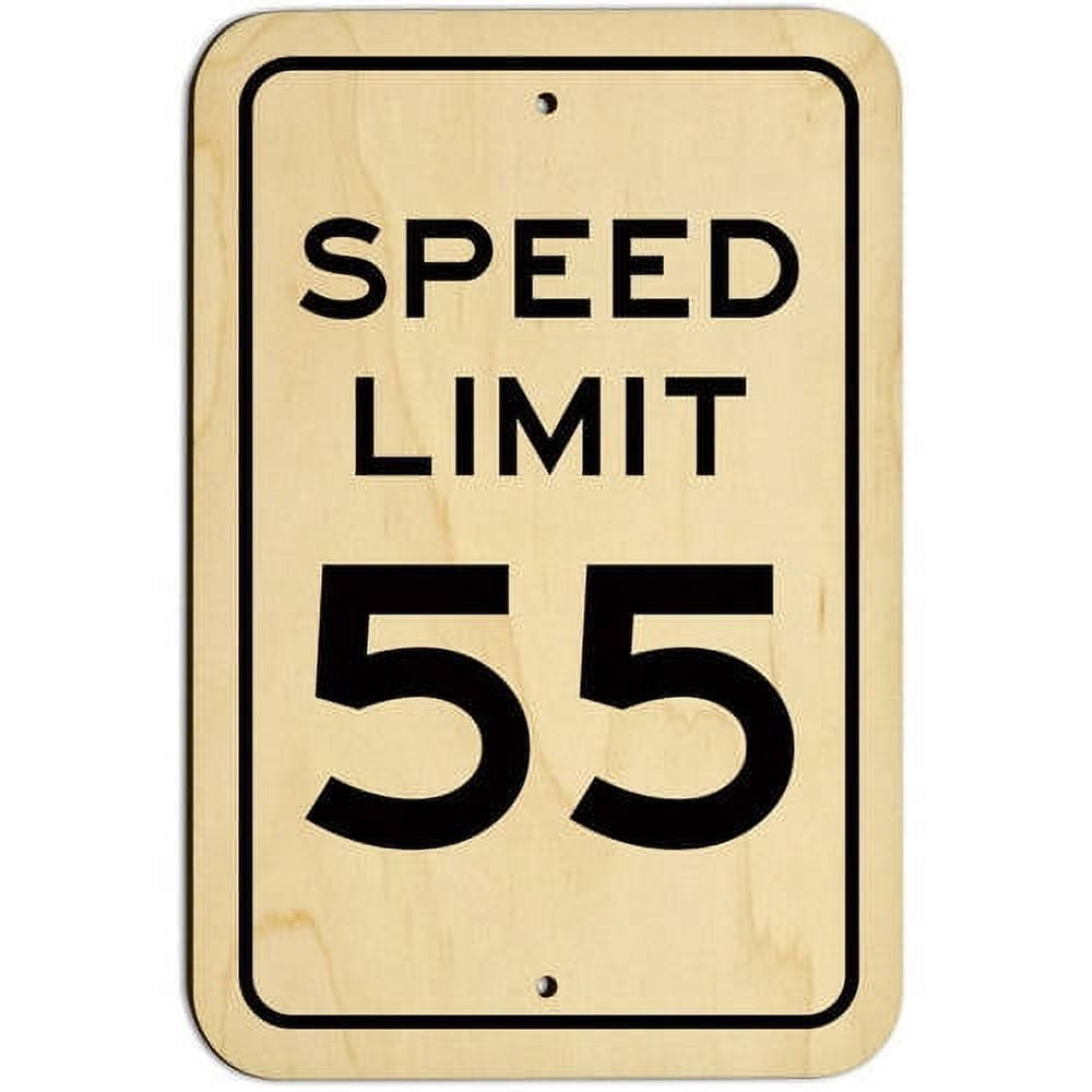 Speed Limit 55 Sign - Walmart.com