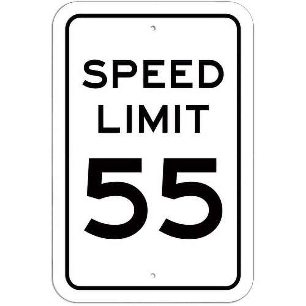Speed Limit 55 Sign - Walmart.com