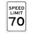 Speed Limit 70 Sign - Walmart.com