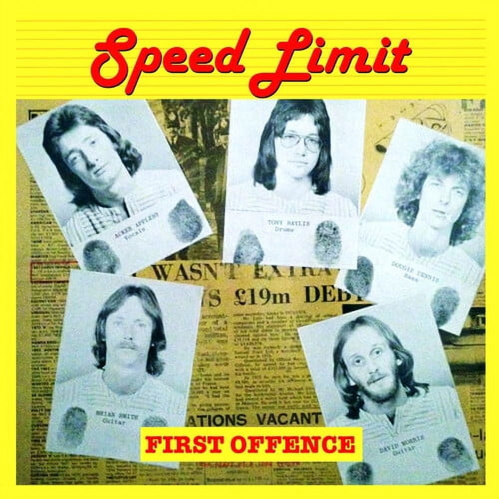 Speed Limit - First Offence - Music & Performance - CD - Walmart.com