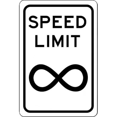 Speed Limit 5 MPH Sign - Walmart.com