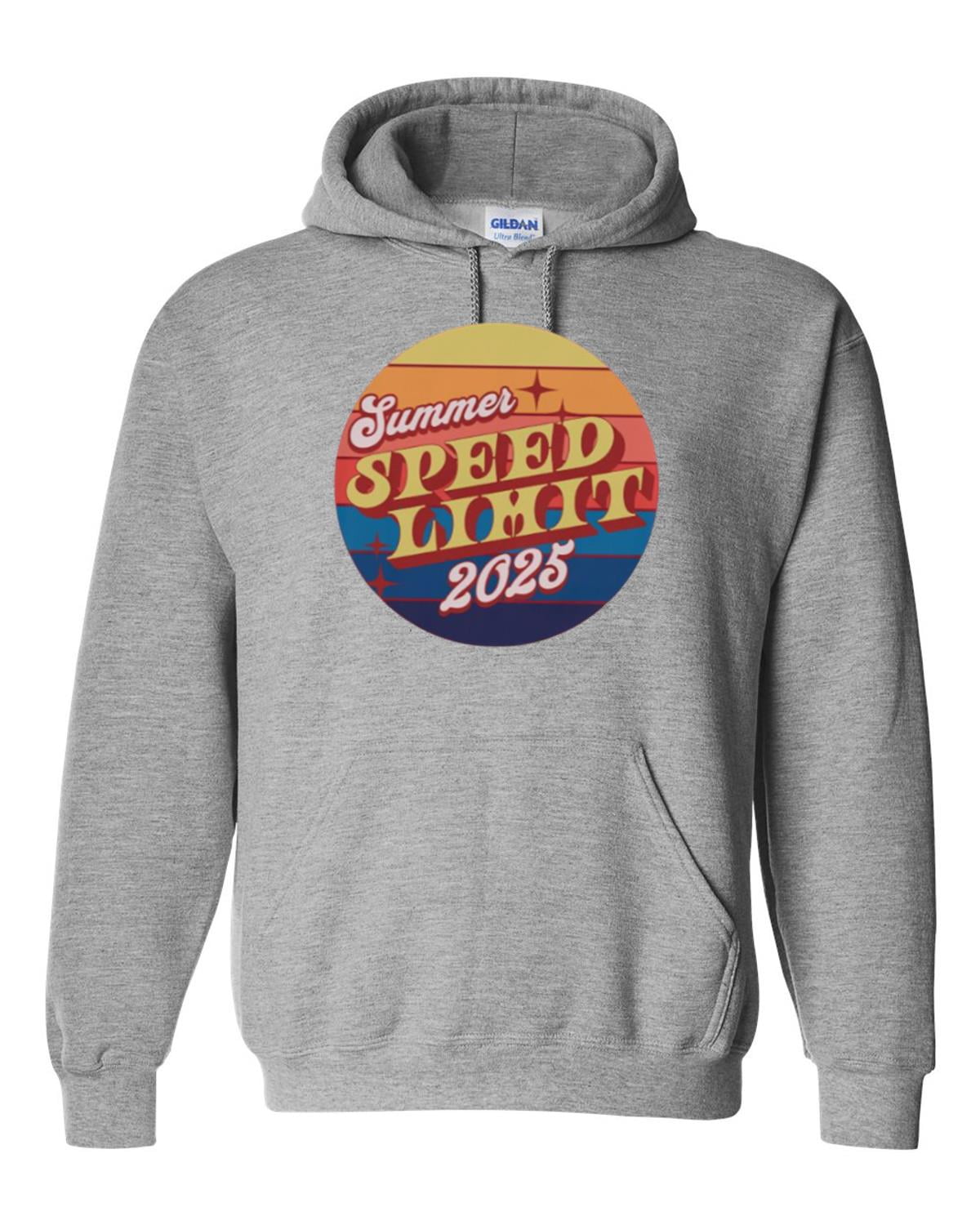 Speed Limit Summer 2025 Road Trip Quote Vacation Vibes Tee Hoodie, for ...