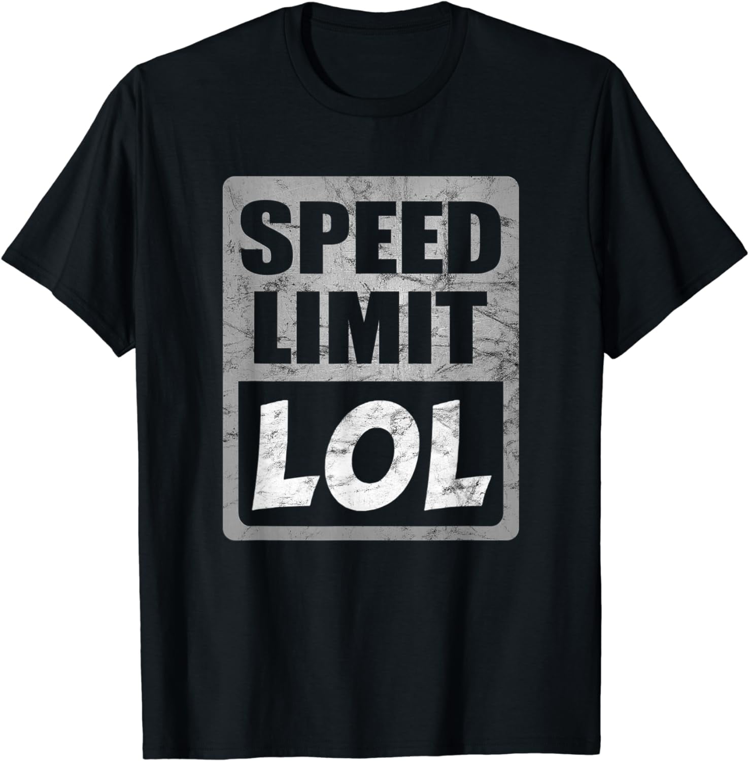 Speed Limit T-Shirt Funny Distressed JDM Racing Car Gift Tee - Walmart.com