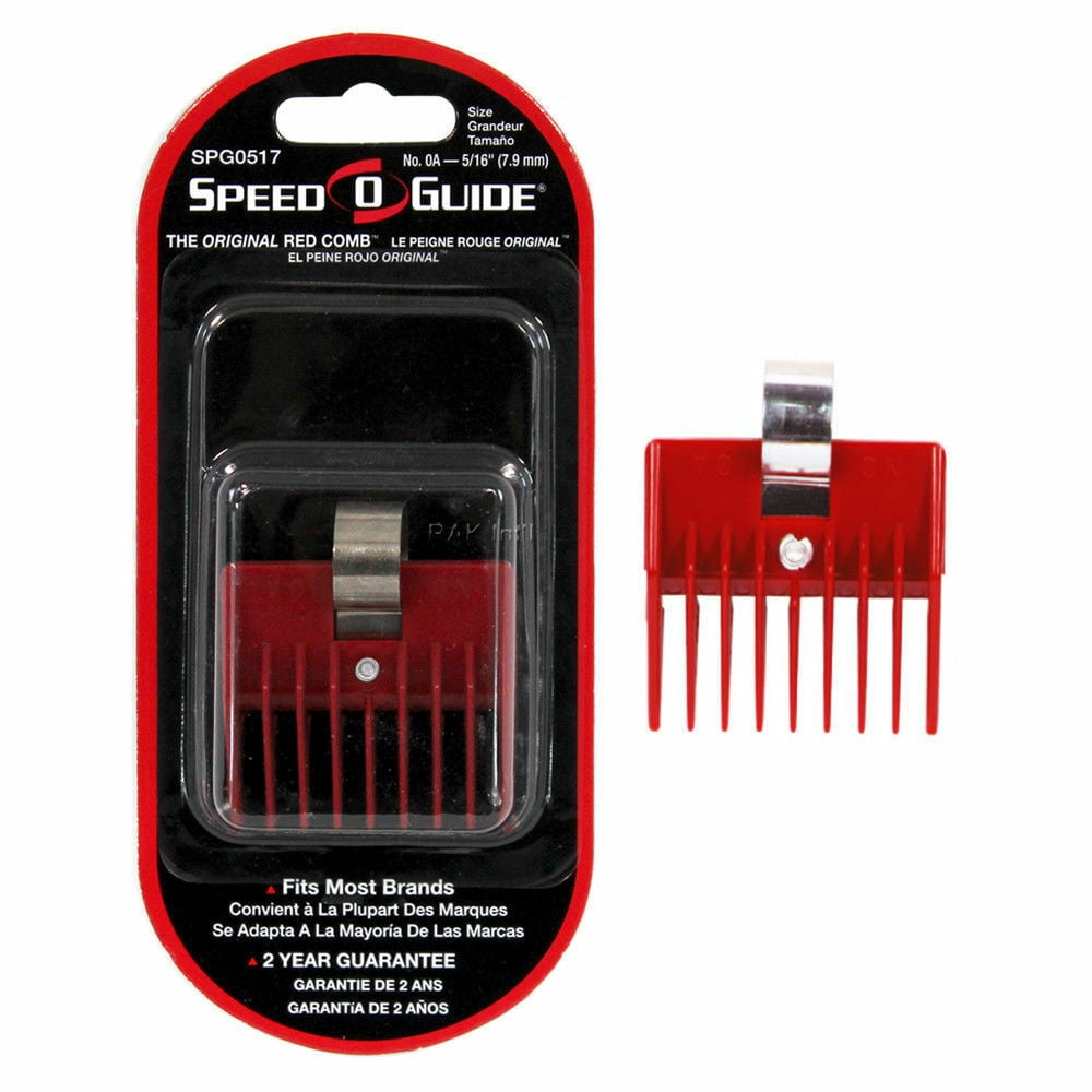 Speed-O-Guide Clipper Comb Guard ATT #0A - 5/16" 7.9mm - Walmart.com