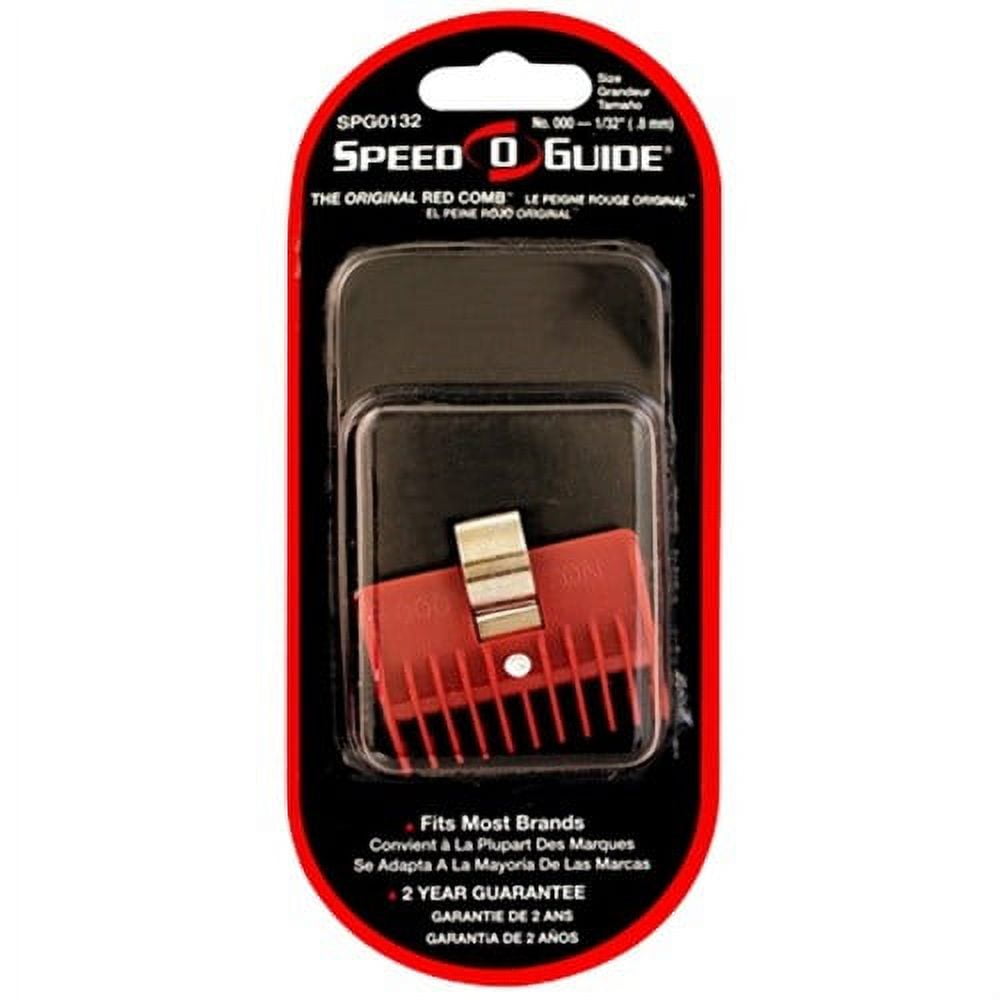 Speed-O-Guide Clipper Comb Guard #000 -1/32" 0.8mm - Walmart.com
