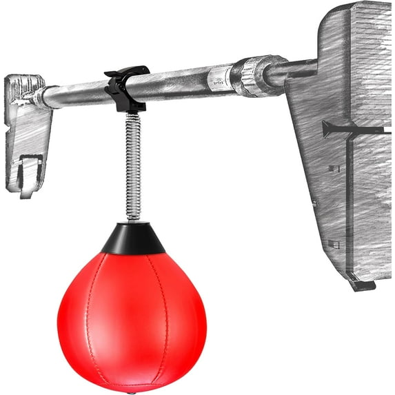 Speed Punching Bag Add-On for Pull-Up Bars, Quick Release (PullUp Bar ...