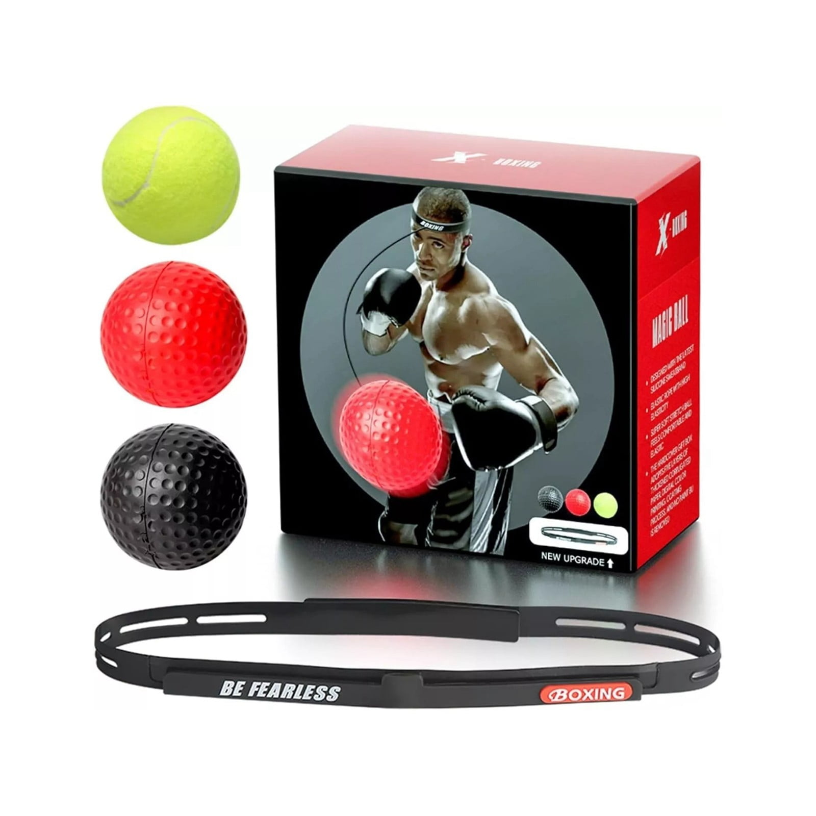 Speed Punching Reaction Kids Head Mounted Boxing Training For Home Use ...