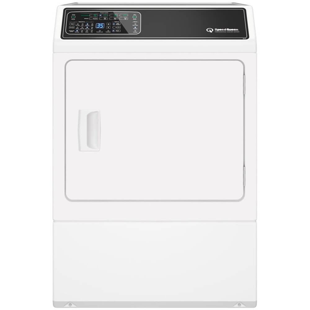 Speed Queen DF7004WE 7.0 Cu. Ft. White Front Load Electric Dryer ...