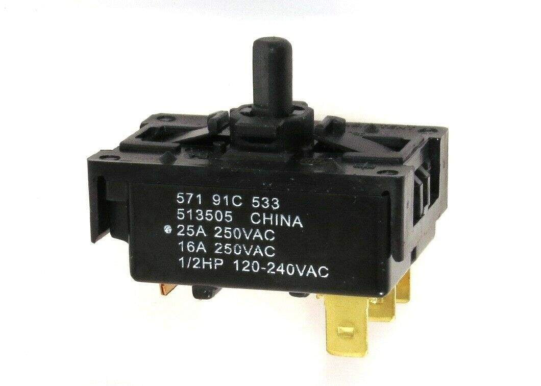 Speed Queen Dryer Fabric Selector Switch D513505 - Walmart.com