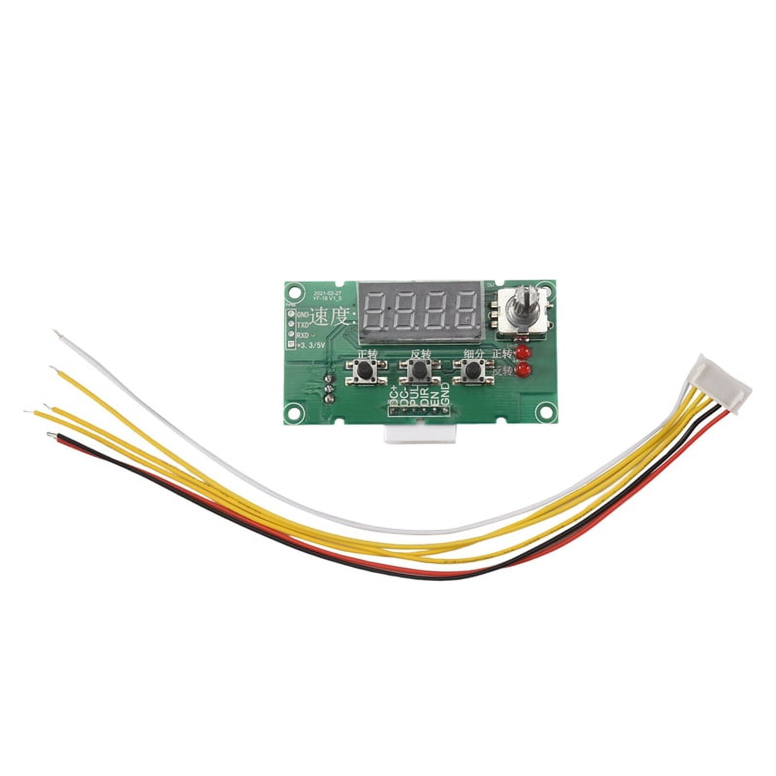 Speed RPM Display Stepper Motor Driver Controller Board Adjustable ...