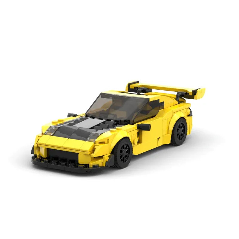 Speed Racer Cars Moc InhawBrick Technical Sport Racing Car RX7 Building ...