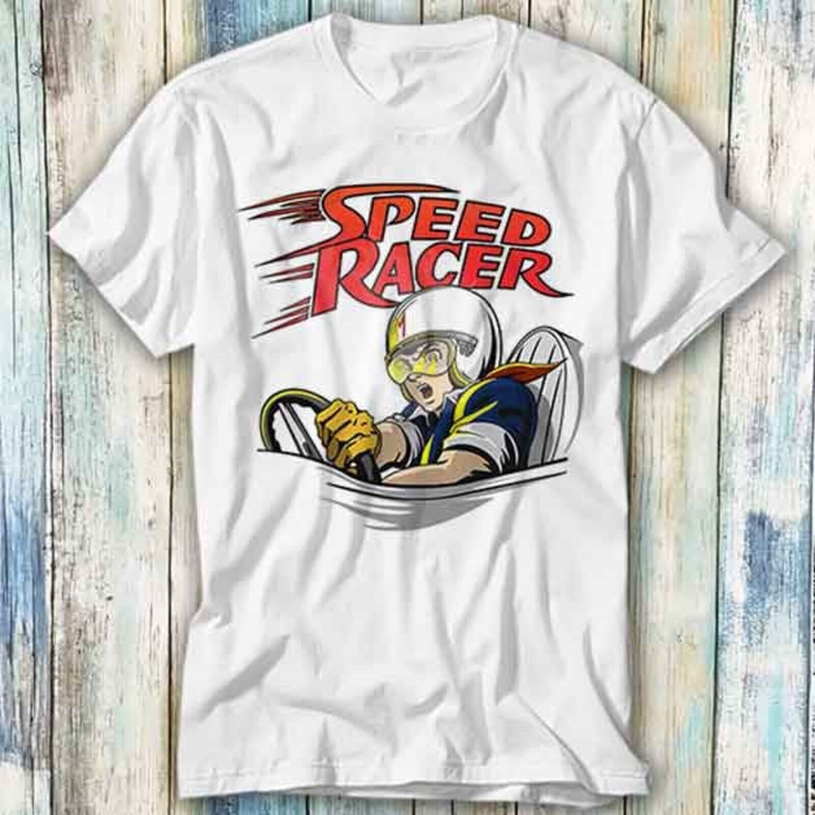 Speed Racer Go Movie Poster T Shirt Meme Gift Funny Top Tee Style ...