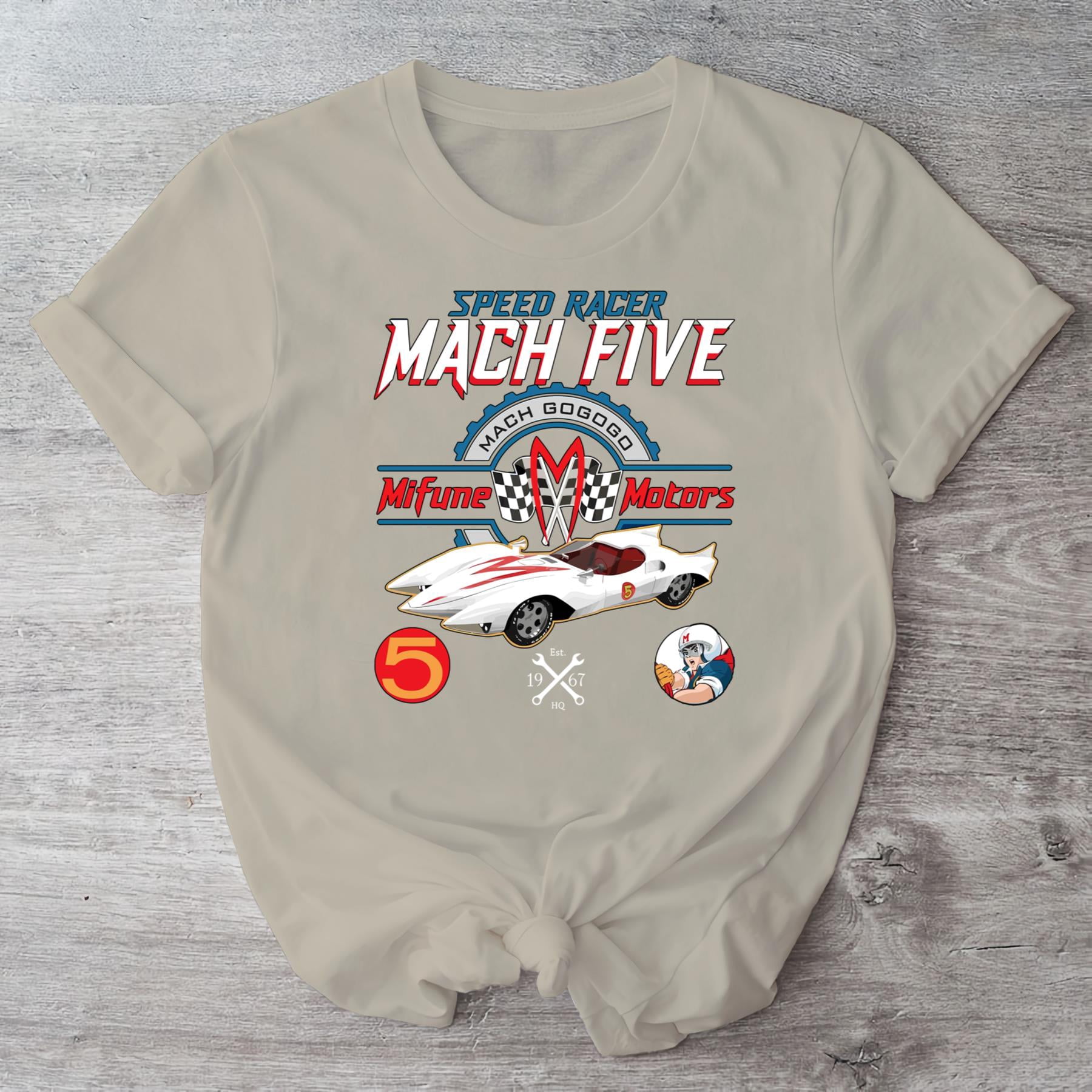 Speed Racer Mach 5 Mifune Motors Unisex Softstyle T-Shirt-TH29947 ...