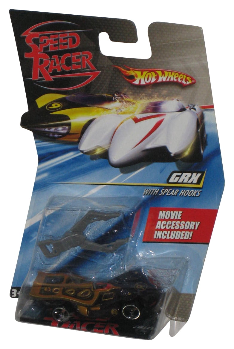 Speed Racer Movie Hot Wheels (2007) Mattel GRX Toy Car w/ Spear Hooks ...