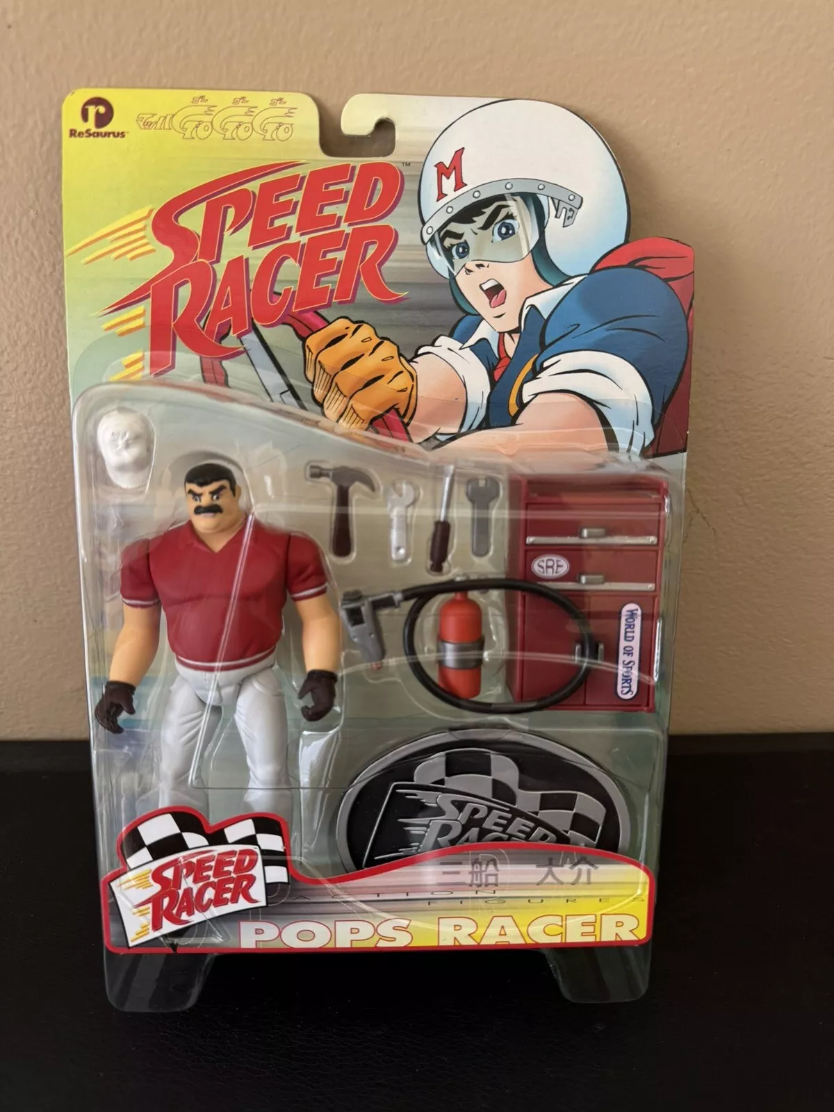 Speed Racer Pops Racer 5" Action Figure Series 1 - ReSaurus 1999 ...