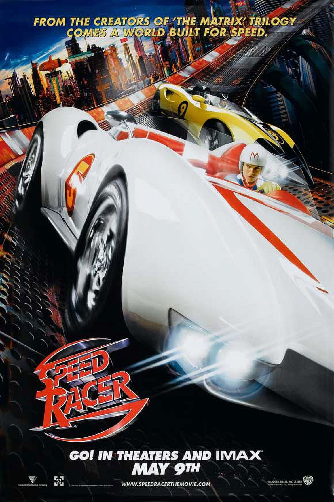 Speed Racer - movie POSTER (Style F) (11" x 17") (2008) - Walmart.com