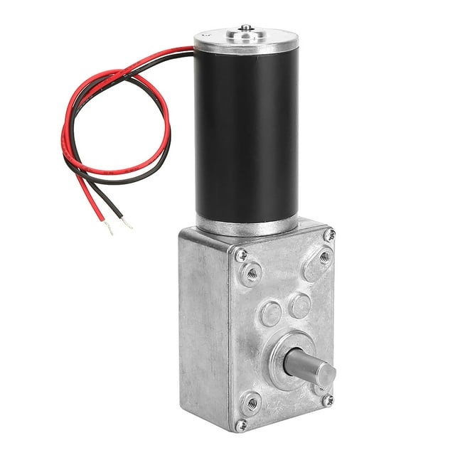 Speed Reduce Electric Gearbox Motor Reversible Worm Gear Motor 8mm ...