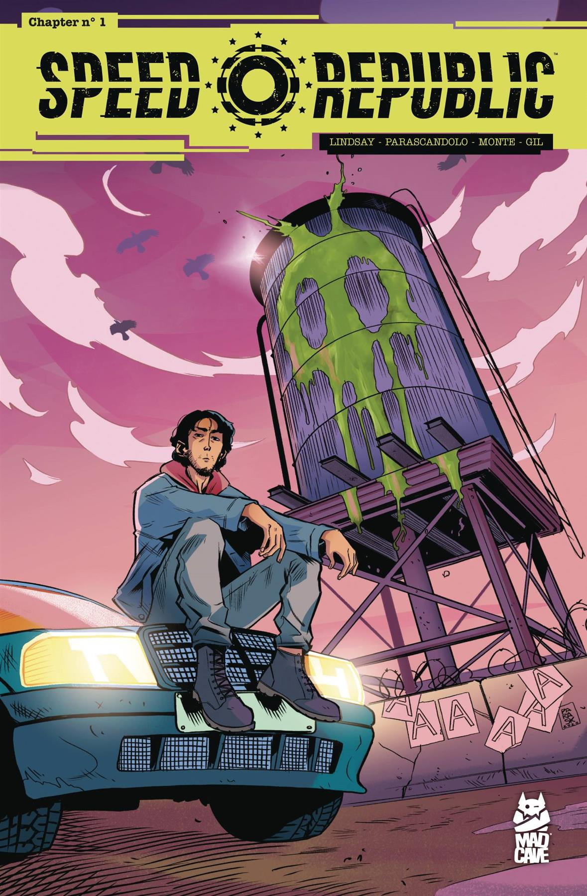 Speed Republic #1 Cvr A Parascandolo & Monte Mad Cave Studios Comic Book - Walmart.com