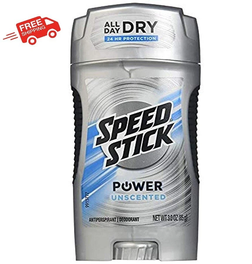 Speed Stick Antiperspirant & Deodorant Solid, Unscented, 3 Oz, Free ...
