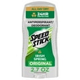 Speed Stick Men's Irish Spring Original Scent Antiperspirant Deodorant ...