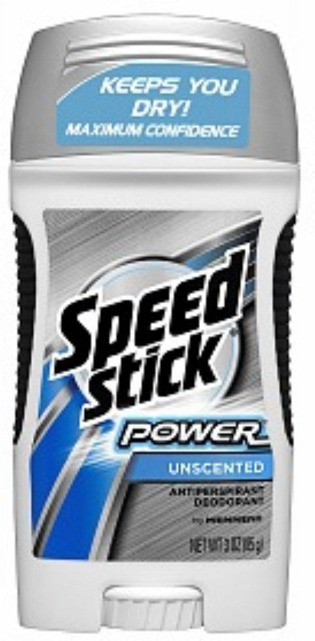 Speed Stick Original Power Anti-Perspirant Deodorant, Unscented, 3 oz ...