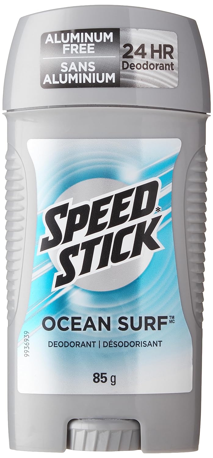 Speed Stick, Powerful All-Day Ocean Surf Deodorant, No-Residue, Clear ...