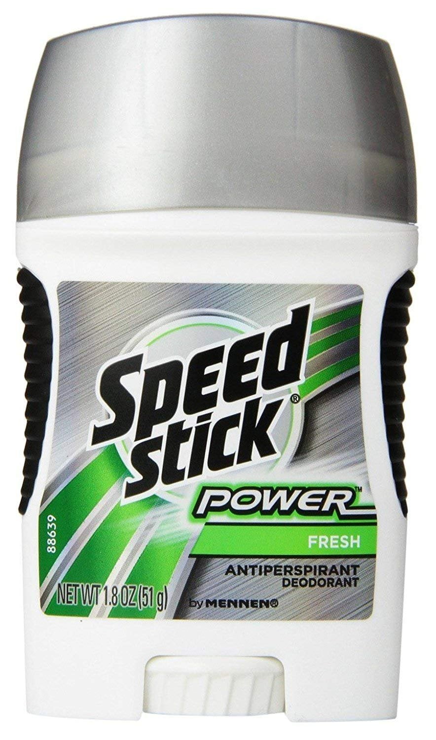 Speed Stick by Mennen Antiperspirant/Deodorant, Fresh Scent 1.8 oz ...