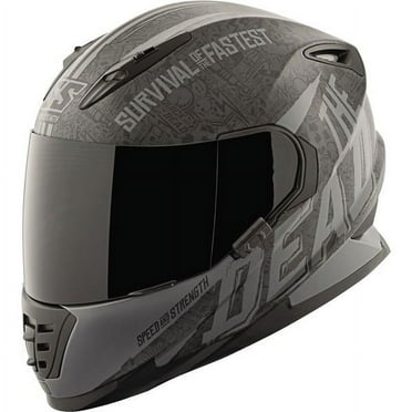 Speed & Strength SS900 Solid Speed Full Face Helmet, Matte Black ...