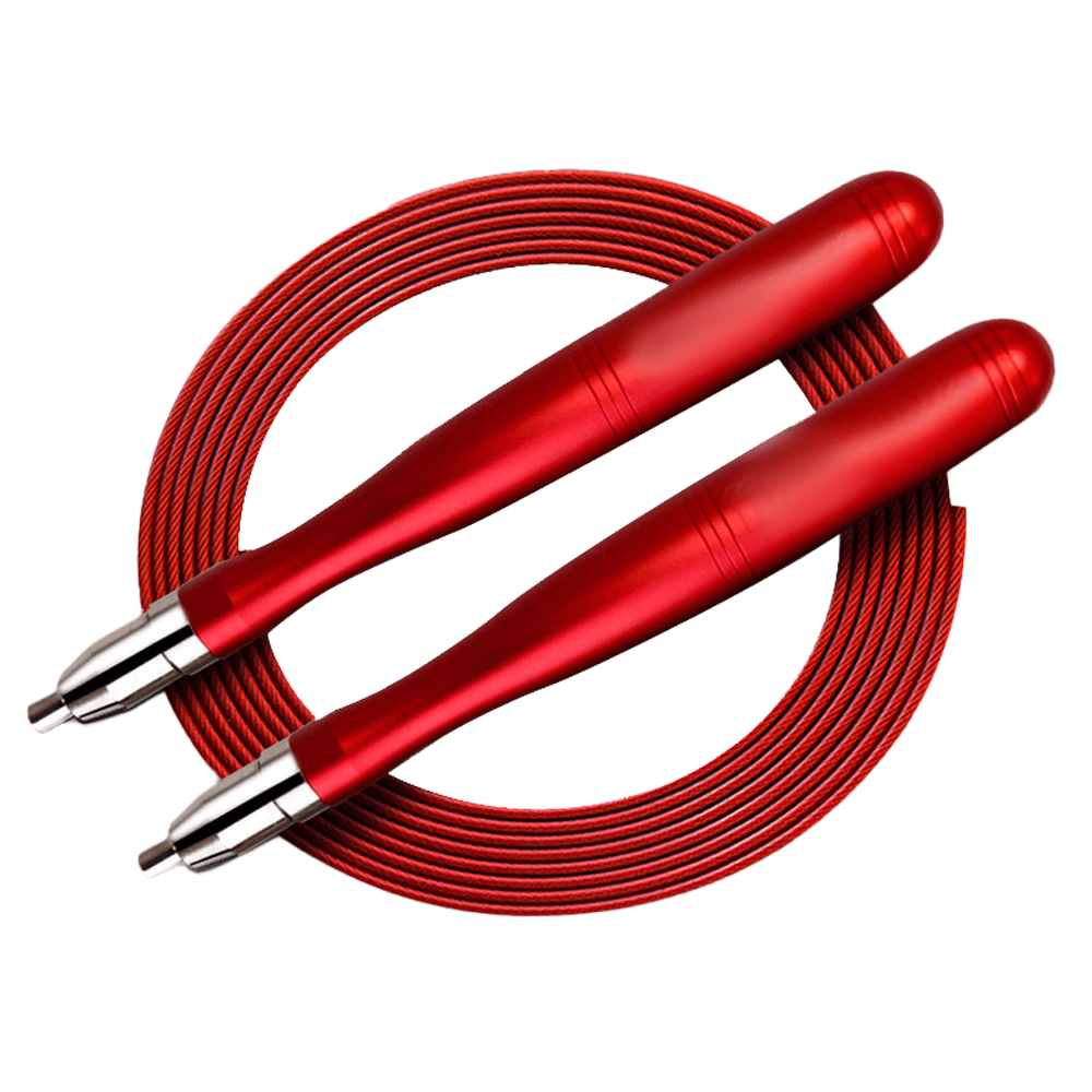 Speed Tangle-Free- Adjustable & Self-Locking Aluminum Skipping Ropes ...