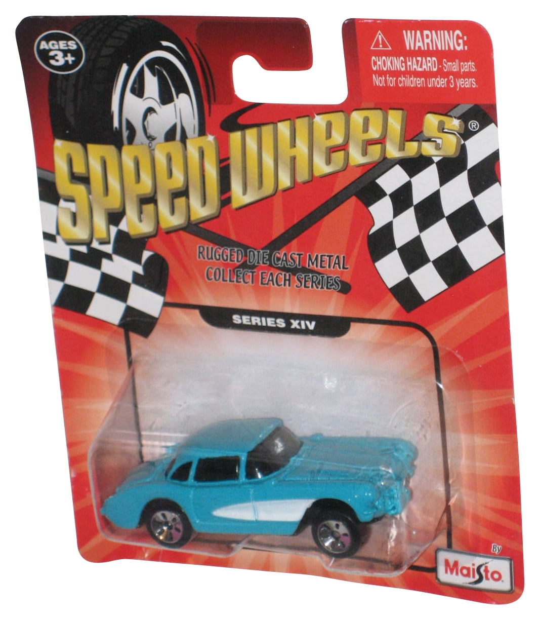Speed Wheels Rugged Die-Cast Metal Series XIV Maisto Teal Toy Car ...