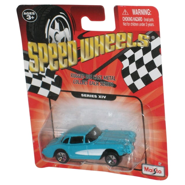 Speed Wheels Rugged Die-Cast Metal Series XIV Maisto Teal Toy Car ...