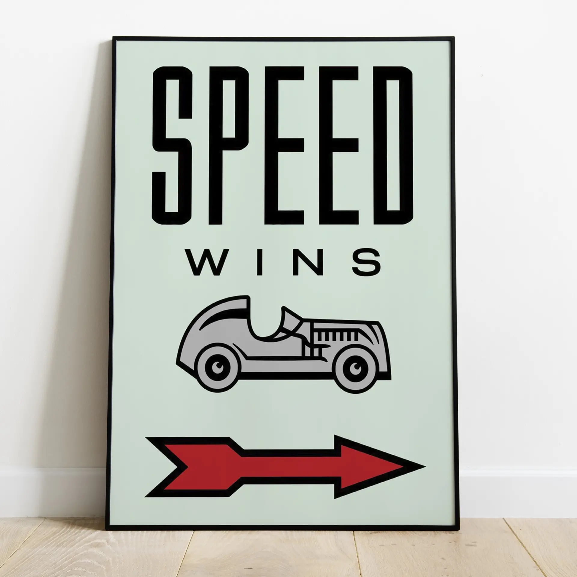 Speed Wins 16x23" - Walmart.com