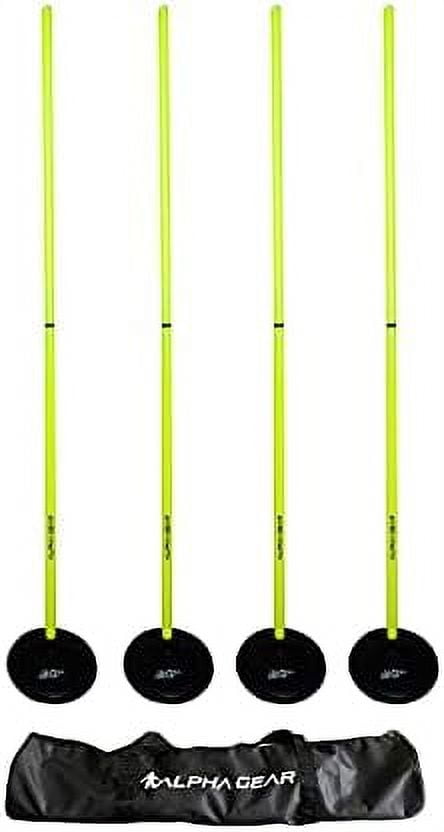 Speed and Agility Turf Training Poles (Yellow) - Walmart.com