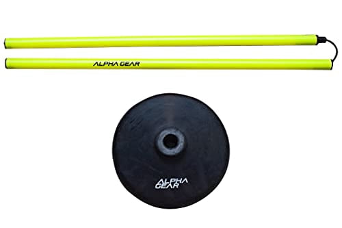 Speed and Agility Turf Training Poles (Yellow) - Walmart.com
