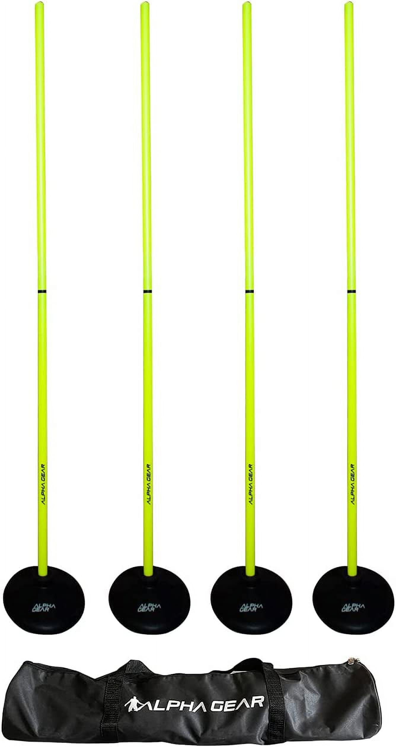 Speed and Agility Turf Training Poles (Yellow) - Walmart.com