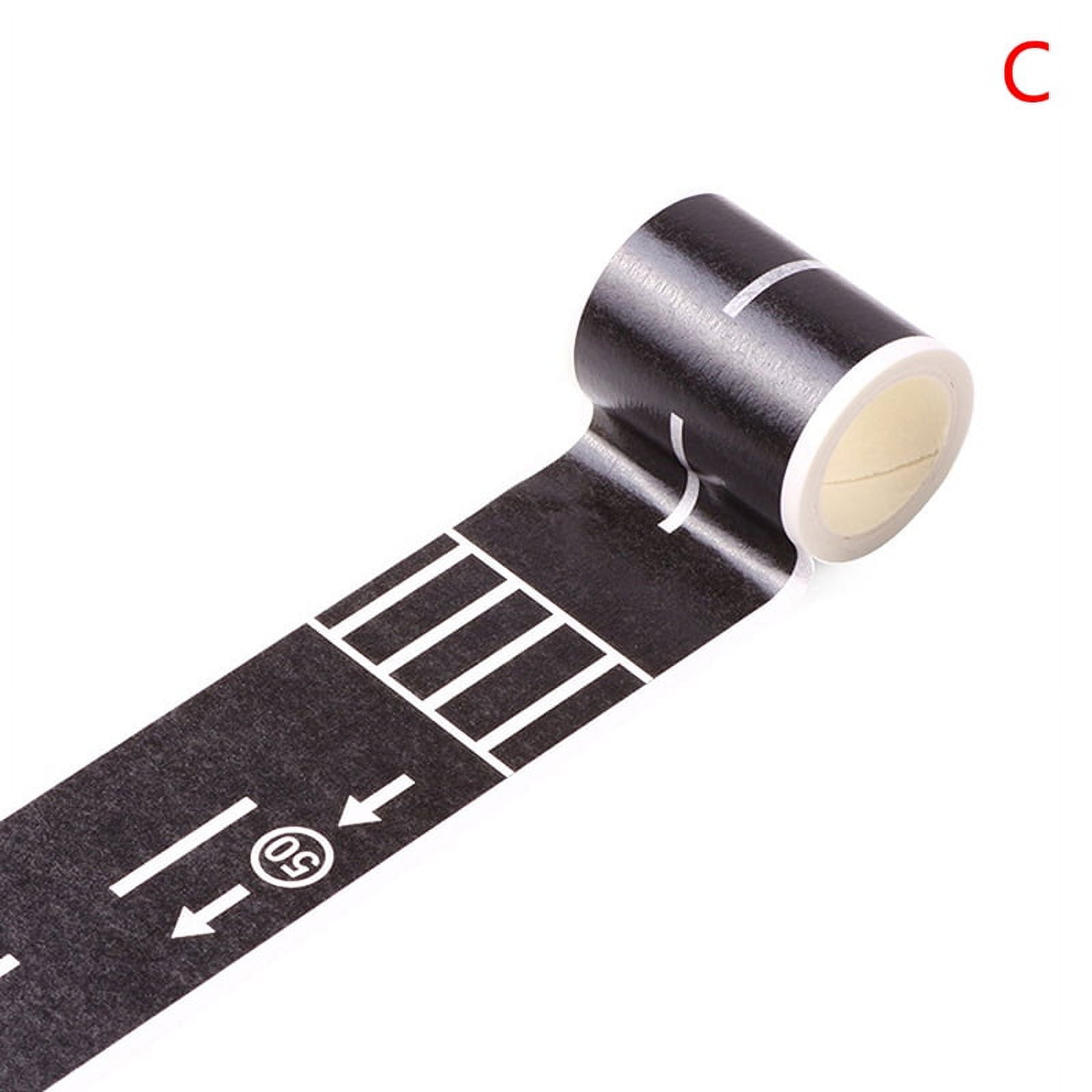 (Speed limit 50km/h highway) Railway Road Traffic Tape Sticker DIY Road ...
