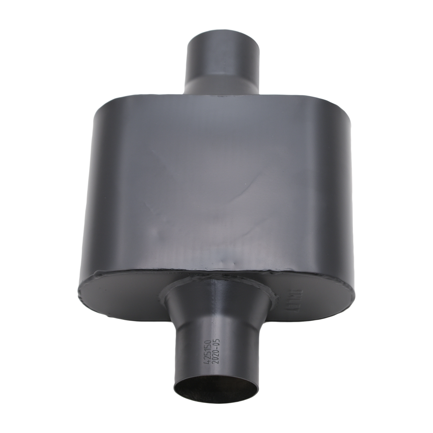 SpeedFX 425150 Stainless Steel Single Wall Oval Exhaust Muffler ...