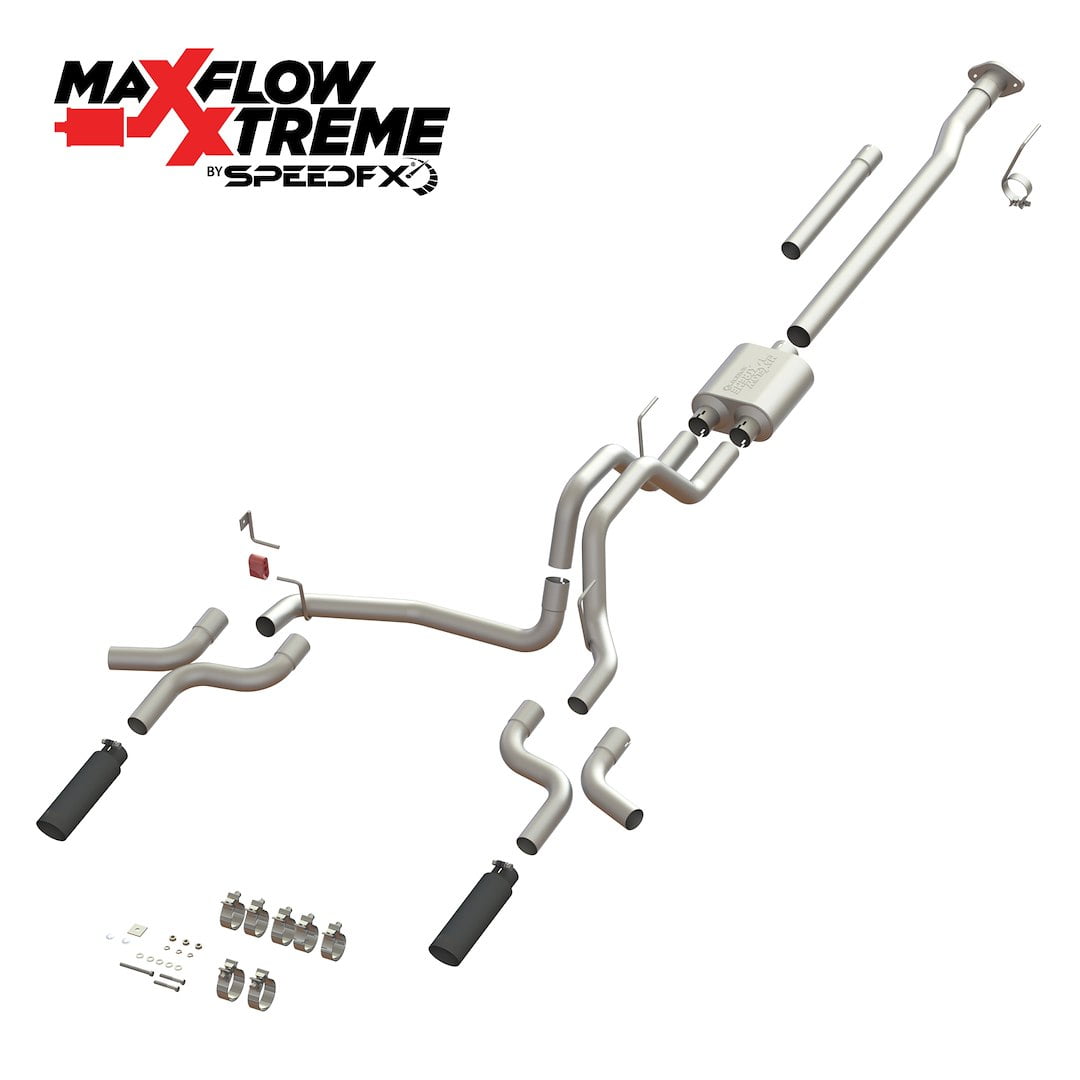 SpeedFX 50301 MaxFlow Xtreme Cat Back System EXHAUST SYSTEM - Walmart.com