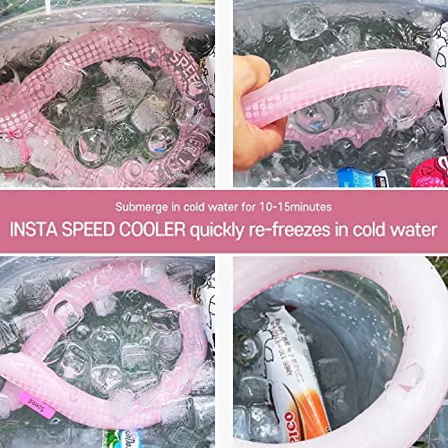 SpeedUSA Insta Speed Neck Cooler - Sports Neck Cooling Tube (Dark Gray ...