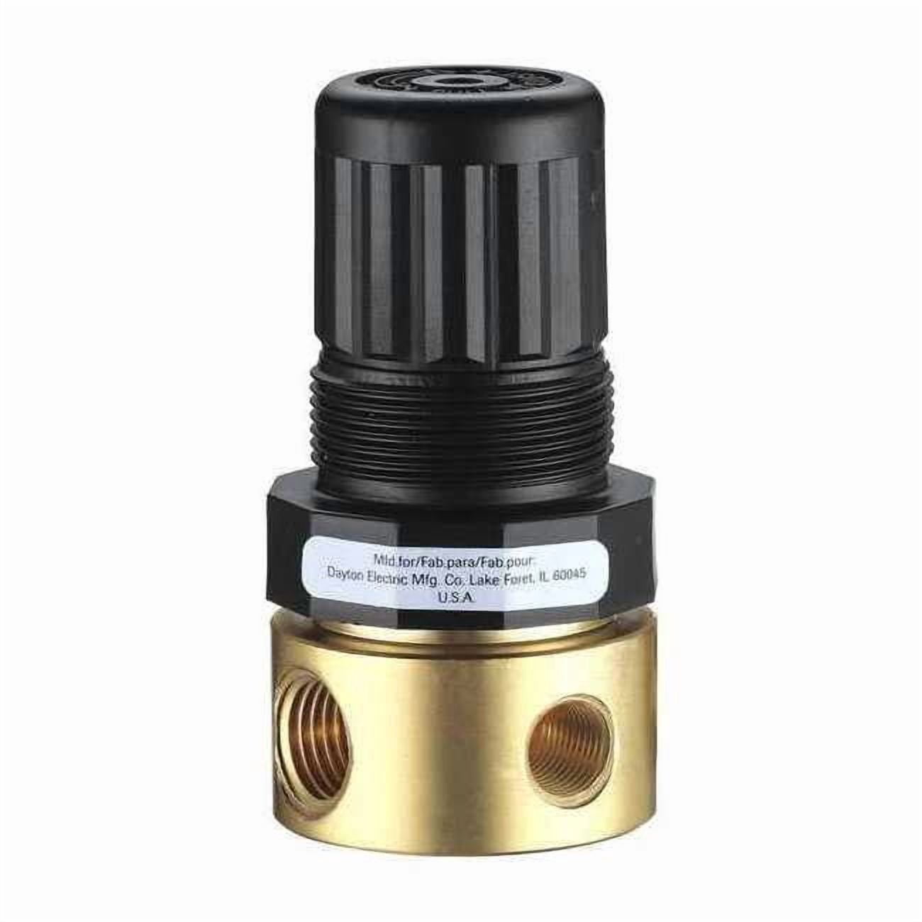 Speedaire Air Regulator,1/4 In. NPT,15 cfm,400 psi 4ZM06 - Walmart.com