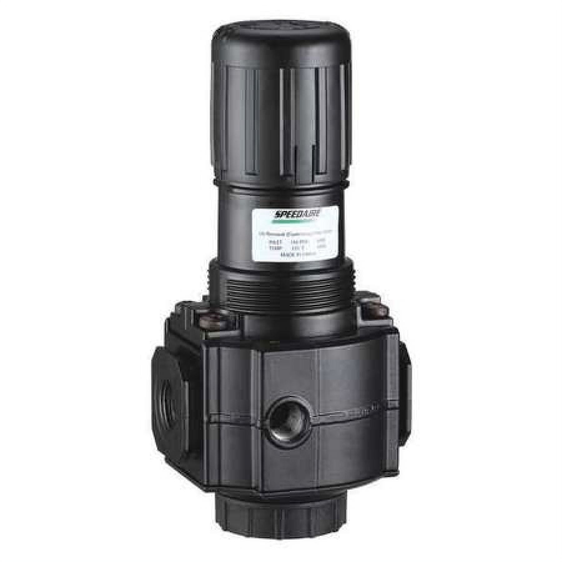 Compressed Air Regulator, Aluminum, 3/4 in NPT, 220 cfm, 300 psi Max Op Pressure - Walmart.com
