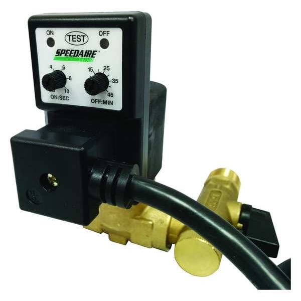 Speedaire Auto Drain Valve,Drain Size 1/4",4.0 gpm 53DN44 - Walmart.com