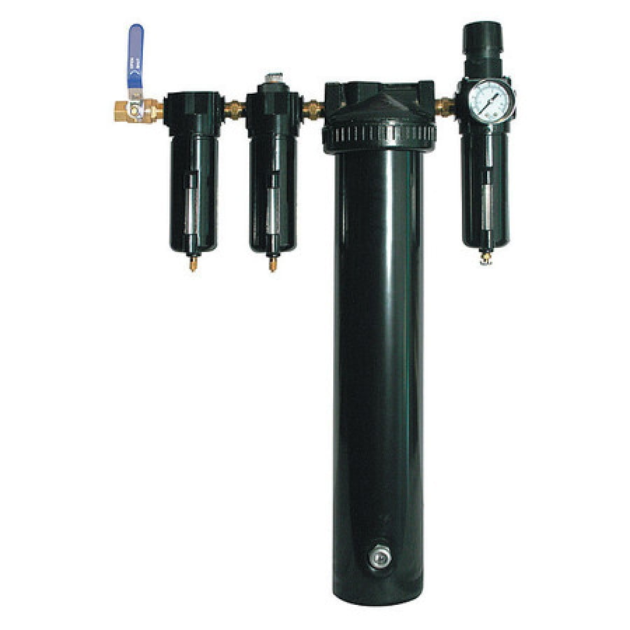 Speedaire Desiccant Air Dryer, 5 Stage, 30 CFM, Filter Drain, 2YNL6 ...