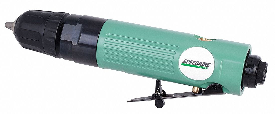 Speedaire Drill,Air-Powered,In-Line,1/4 in 21AA77 - Walmart.com