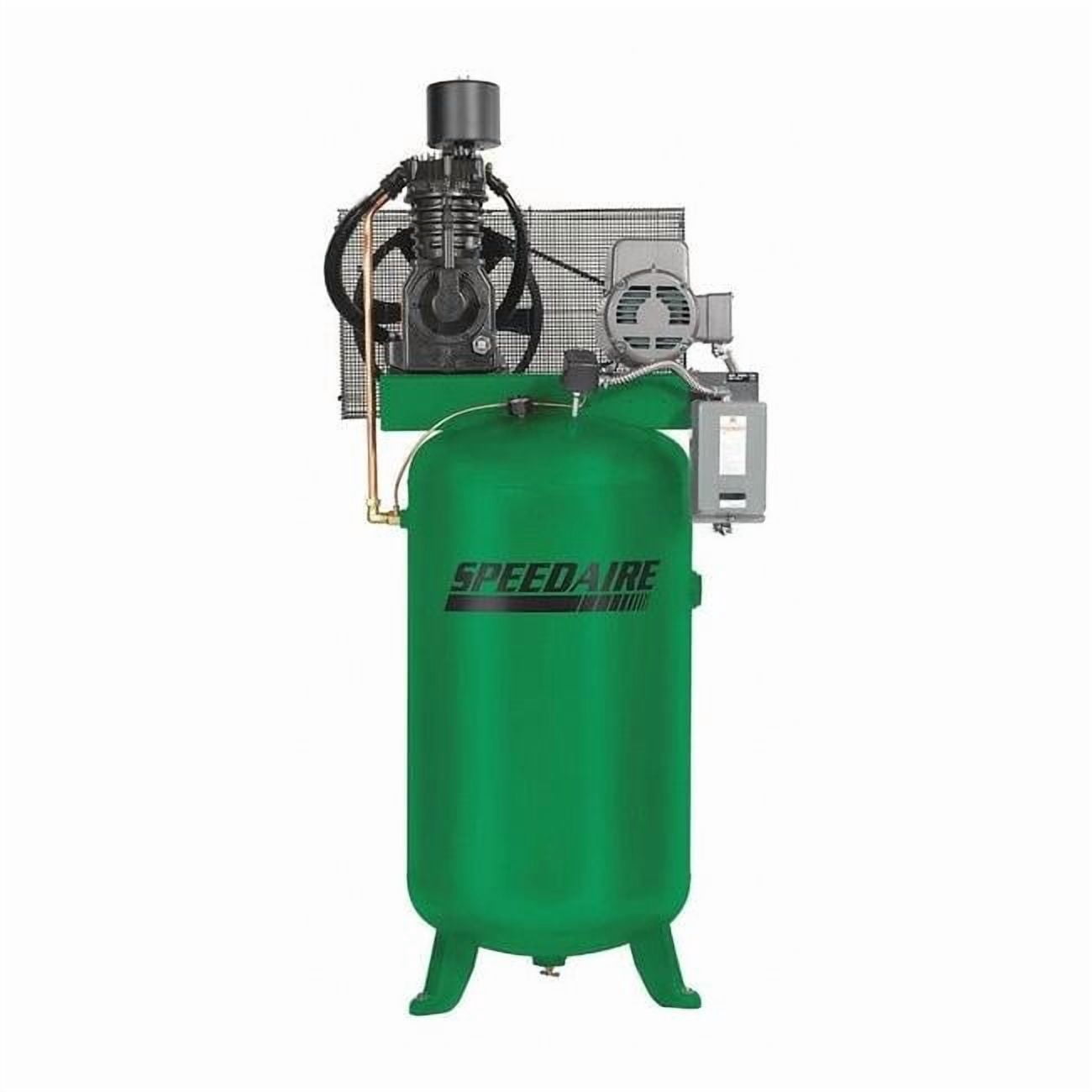 Elec. Air Compressor, 2 Stage, 7.5HP, 24CFM, Phase - Electrical: 1 ...